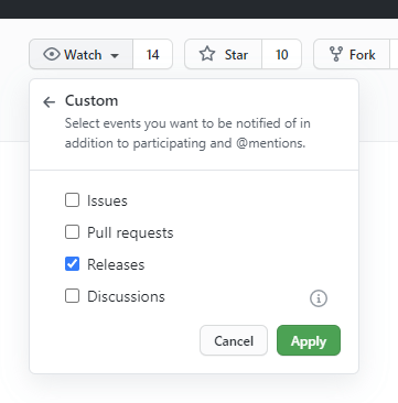 Come iscriversi ai repository GitHub di Variscite per ricevere le notifiche in tempo reale